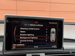 Black Audi A6 2014 in Utena, with an engine capacity of 2.97 L and mileage of 254 thousand km for 14650 €, photo 86 on AUTOMOTO.COM.LV