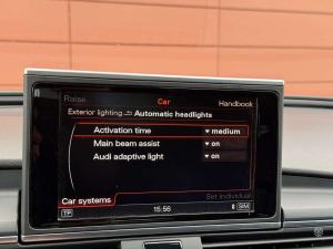 Black Audi A6 2014 in Utena, with an engine capacity of 2.97 L and mileage of 254 thousand km for 14650 €, photo 89 on AUTOMOTO.COM.LV