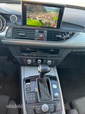 Black Audi A6 2014 in Tallinn, with an engine capacity of 3.00 L and mileage of 265 thousand km for 10500 €, photo 5 on AUTOMOTO.COM.LV