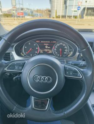 Black Audi A6 2014 in Tallinn, with an engine capacity of 3.00 L and mileage of 265 thousand km for 10500 €, photo 12 on AUTOMOTO.COM.LV