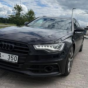 Black Audi A6 2014 in Riga, with an engine capacity of 3.00 L and mileage of 269 thousand km for 18500 €, photo 3 on AUTOMOTO.COM.LV