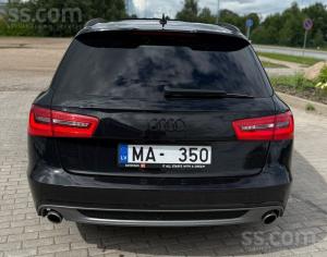 Black Audi A6 2014 in Riga, with an engine capacity of 3.00 L and mileage of 269 thousand km for 18500 €, photo 6 on AUTOMOTO.COM.LV