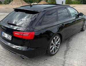 Black Audi A6 2014 in Riga, with an engine capacity of 3.00 L and mileage of 269 thousand km for 18500 €, photo 7 on AUTOMOTO.COM.LV