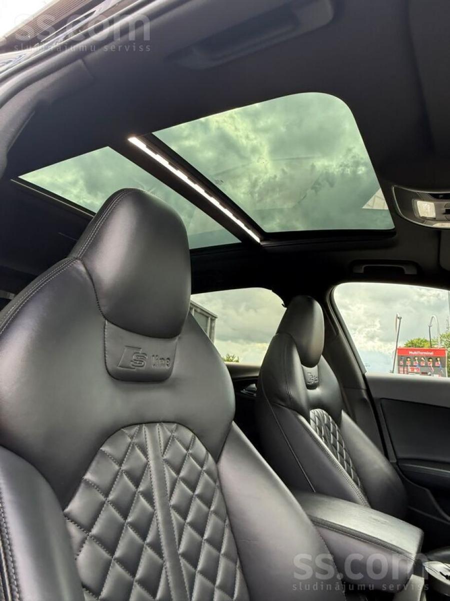Black Audi A6 2014 in Riga, with an engine capacity of 3.00 L and mileage of 269 thousand km for 18500 €, photo 8 on AUTOMOTO.COM.LV