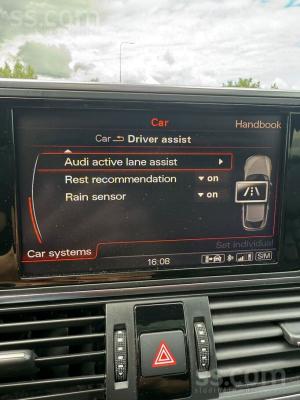Black Audi A6 2014 in Riga, with an engine capacity of 3.00 L and mileage of 269 thousand km for 18500 €, photo 15 on AUTOMOTO.COM.LV