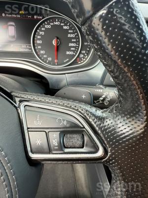 Black Audi A6 2014 in Riga, with an engine capacity of 3.00 L and mileage of 269 thousand km for 18500 €, photo 17 on AUTOMOTO.COM.LV