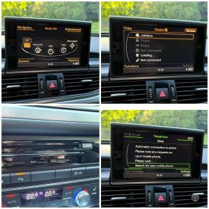 Black Audi A6 2014 in Vilnius, with an engine capacity of 3.00 L and mileage of 268 thousand km for 10750 €, photo 24 on AUTOMOTO.COM.LV