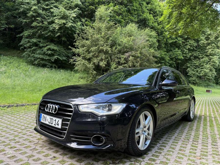 Black Audi A6 2014 in Vilnius, with an engine capacity of 3.00 L and mileage of 268 thousand km for 10750 €, photo 27 on AUTOMOTO.COM.LV