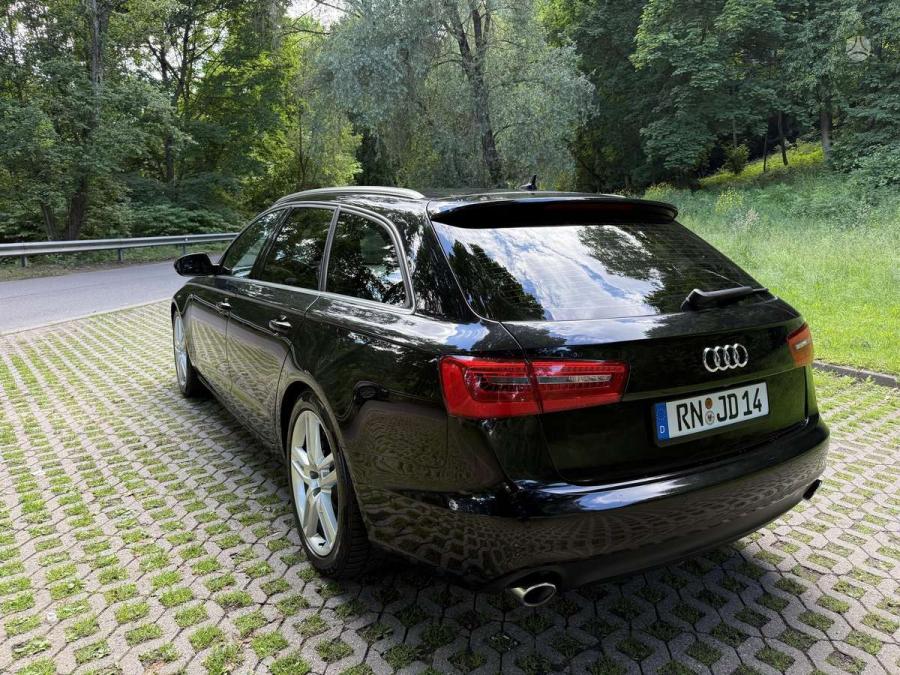 Black Audi A6 2014 in Vilnius, with an engine capacity of 3.00 L and mileage of 268 thousand km for 10750 €, photo 30 on AUTOMOTO.COM.LV