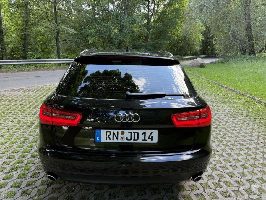 Black Audi A6 2014 in Vilnius, with an engine capacity of 3.00 L and mileage of 268 thousand km for 10750 €, photo 33 on AUTOMOTO.COM.LV