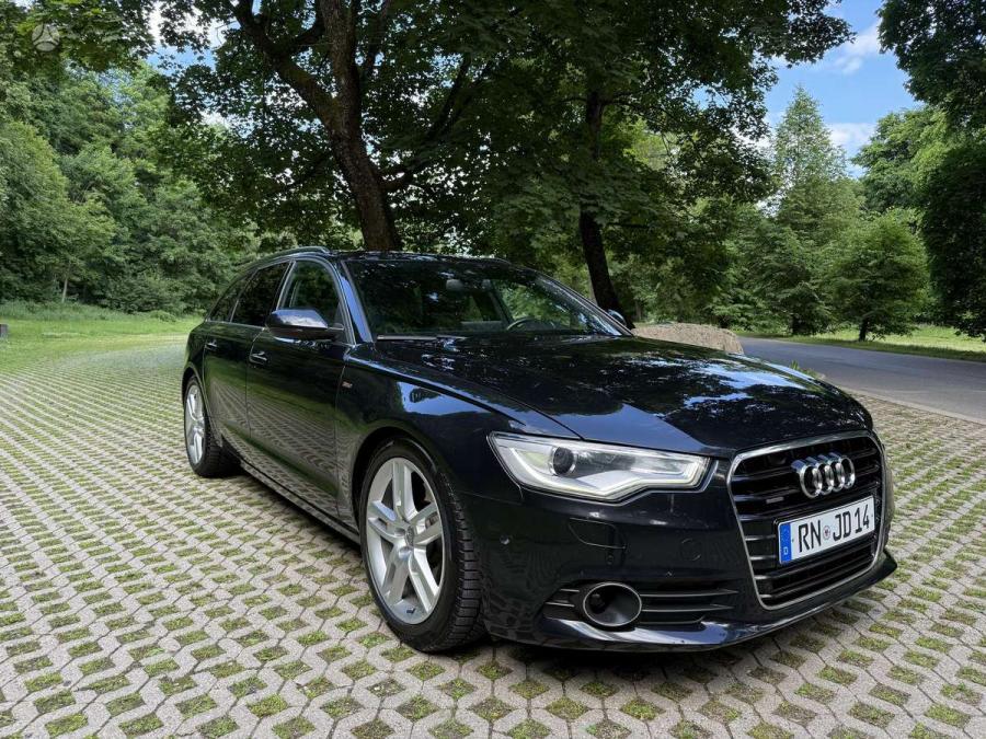 Black Audi A6 2014 in Vilnius, with an engine capacity of 3.00 L and mileage of 268 thousand km for 10750 €, photo 39 on AUTOMOTO.COM.LV