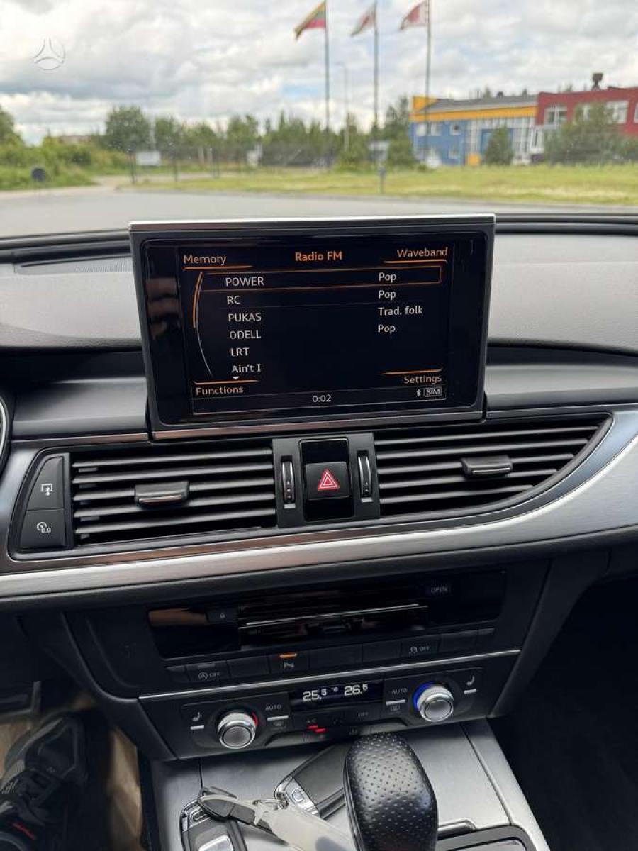 Melns Audi A6 2014 Telšiai, ar dzinēja tilpumu 2.97 L un nobraukumu 244 tūkst. km par 12999 €, foto 37 vietnē AUTOMOTO.COM.LV