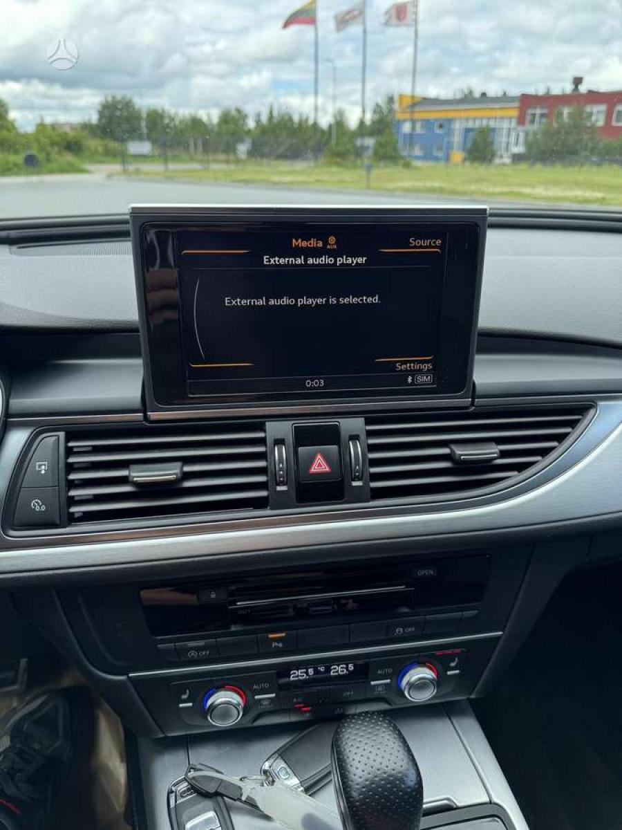 Melns Audi A6 2014 Telšiai, ar dzinēja tilpumu 2.97 L un nobraukumu 244 tūkst. km par 12999 €, foto 41 vietnē AUTOMOTO.COM.LV