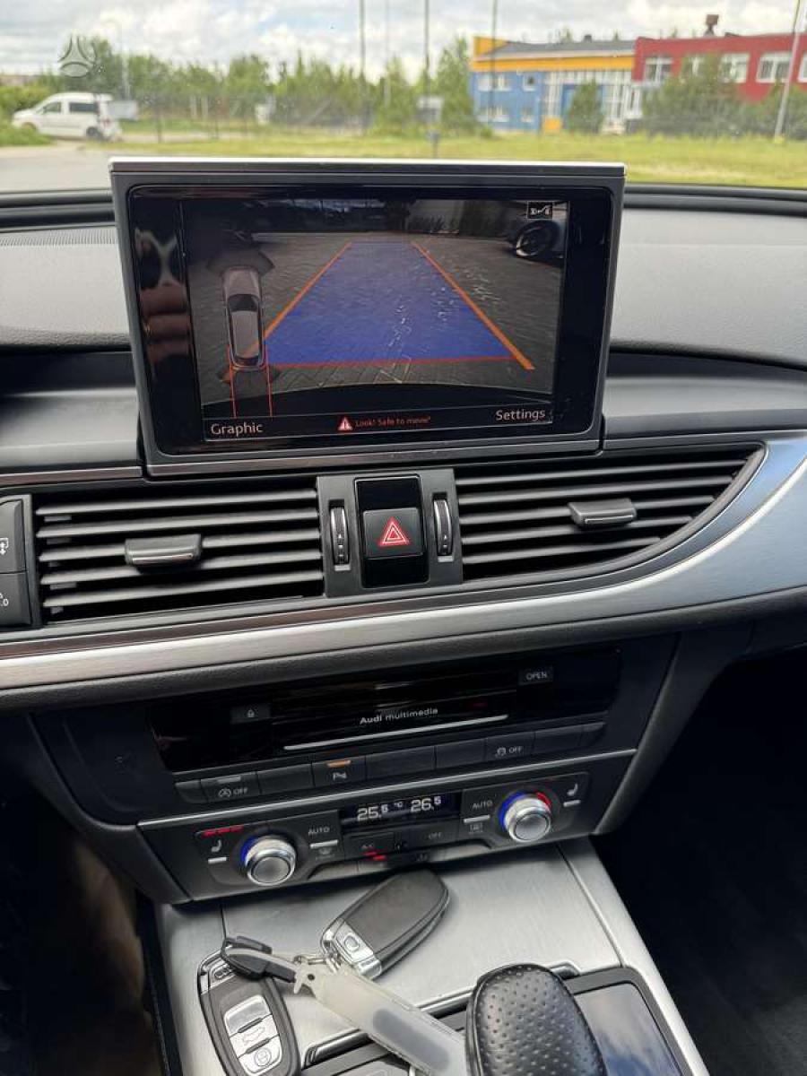 Melns Audi A6 2014 Telšiai, ar dzinēja tilpumu 2.97 L un nobraukumu 244 tūkst. km par 12999 €, foto 47 vietnē AUTOMOTO.COM.LV
