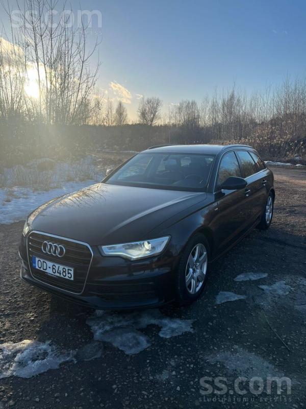 Black Audi A6 2014 in Riga, with an engine capacity of 3.00 L and mileage of 347 thousand km for 7950 €, photo 2 on AUTOMOTO.COM.LV