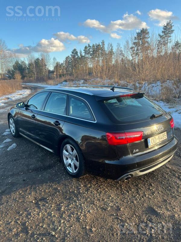 Black Audi A6 2014 in Riga, with an engine capacity of 3.00 L and mileage of 347 thousand km for 7950 €, photo 3 on AUTOMOTO.COM.LV
