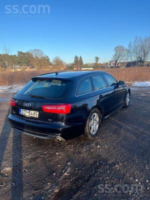 Black Audi A6 2014 in Riga, with an engine capacity of 3.00 L and mileage of 347 thousand km for 7950 €, photo 5 on AUTOMOTO.COM.LV