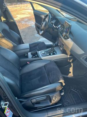 Black Audi A6 2014 in Riga, with an engine capacity of 3.00 L and mileage of 347 thousand km for 7950 €, photo 10 on AUTOMOTO.COM.LV