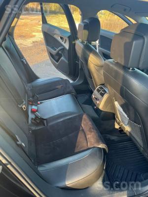 Black Audi A6 2014 in Riga, with an engine capacity of 3.00 L and mileage of 347 thousand km for 7950 €, photo 12 on AUTOMOTO.COM.LV