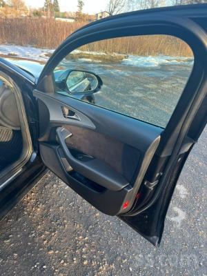 Black Audi A6 2014 in Riga, with an engine capacity of 3.00 L and mileage of 347 thousand km for 7950 €, photo 15 on AUTOMOTO.COM.LV