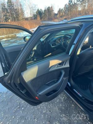 Black Audi A6 2014 in Riga, with an engine capacity of 3.00 L and mileage of 347 thousand km for 7950 €, photo 16 on AUTOMOTO.COM.LV