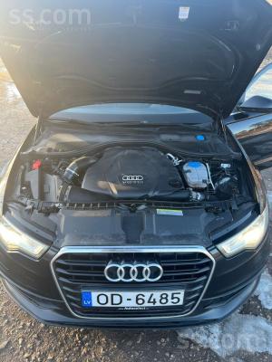 Black Audi A6 2014 in Riga, with an engine capacity of 3.00 L and mileage of 347 thousand km for 7950 €, photo 24 on AUTOMOTO.COM.LV