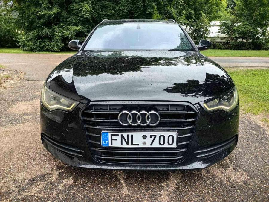 Black Audi A6 2014 in Vilnius, with an engine capacity of 1.97 L and mileage of 17 thousand km for 11500 €, photo 1 on AUTOMOTO.COM.LV