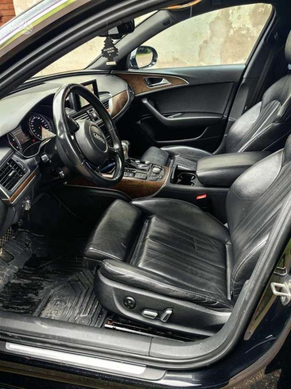 Melns Audi A6 2014 Viļņa, ar dzinēja tilpumu 1.97 L un nobraukumu 17 tūkst. km par 11500 €, foto 10 vietnē AUTOMOTO.COM.LV