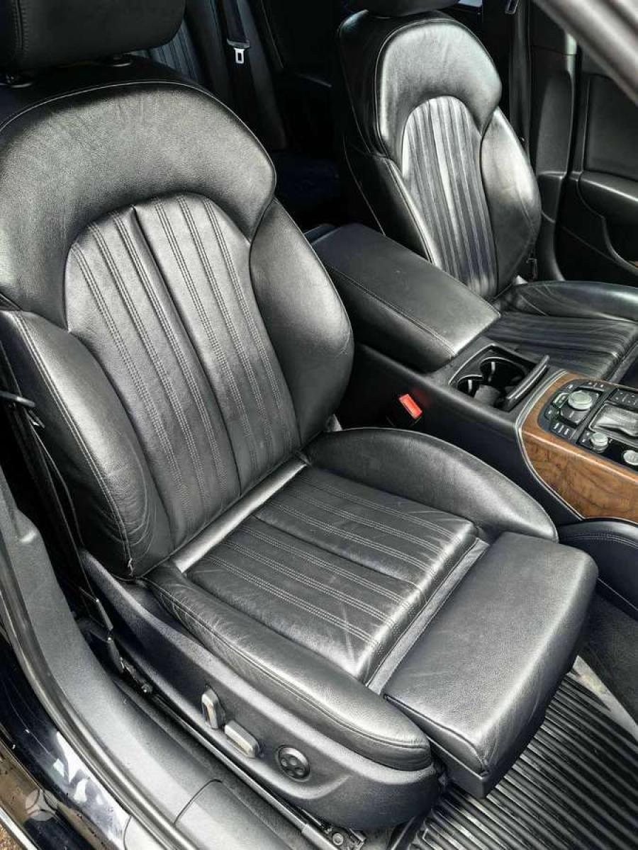Black Audi A6 2014 in Vilnius, with an engine capacity of 1.97 L and mileage of 17 thousand km for 11500 €, photo 15 on AUTOMOTO.COM.LV
