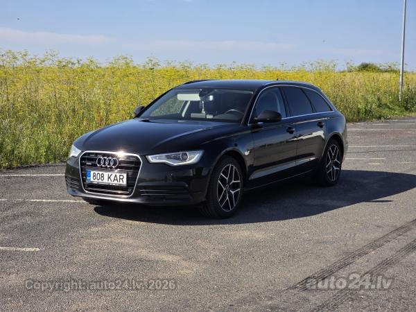 Melns Audi A6 2014 Tallina, ar dzinēja tilpumu 3.00 L un nobraukumu 375 tūkst. km par 7990 €, foto 1 vietnē AUTOMOTO.COM.LV