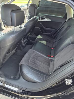 Melns Audi A6 2014 Tallina, ar dzinēja tilpumu 3.00 L un nobraukumu 375 tūkst. km par 7990 €, foto 10 vietnē AUTOMOTO.COM.LV