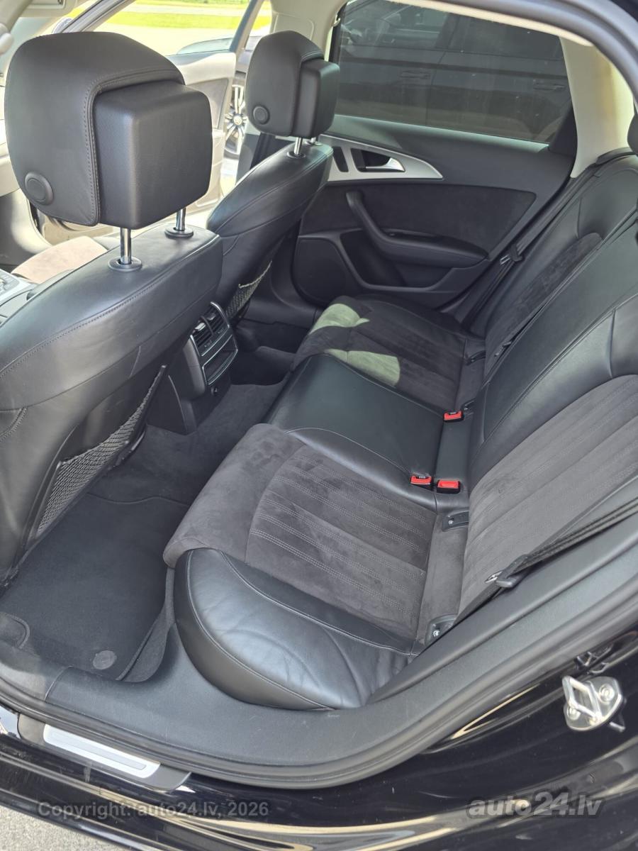 Melns Audi A6 2014 Tallina, ar dzinēja tilpumu 3.00 L un nobraukumu 375 tūkst. km par 7990 €, foto 10 vietnē AUTOMOTO.COM.LV