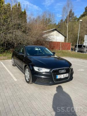 Black Audi A6 2014 in Riga, with an engine capacity of 3.00 L and mileage of 348 thousand km for 7190 €, photo 4 on AUTOMOTO.COM.LV