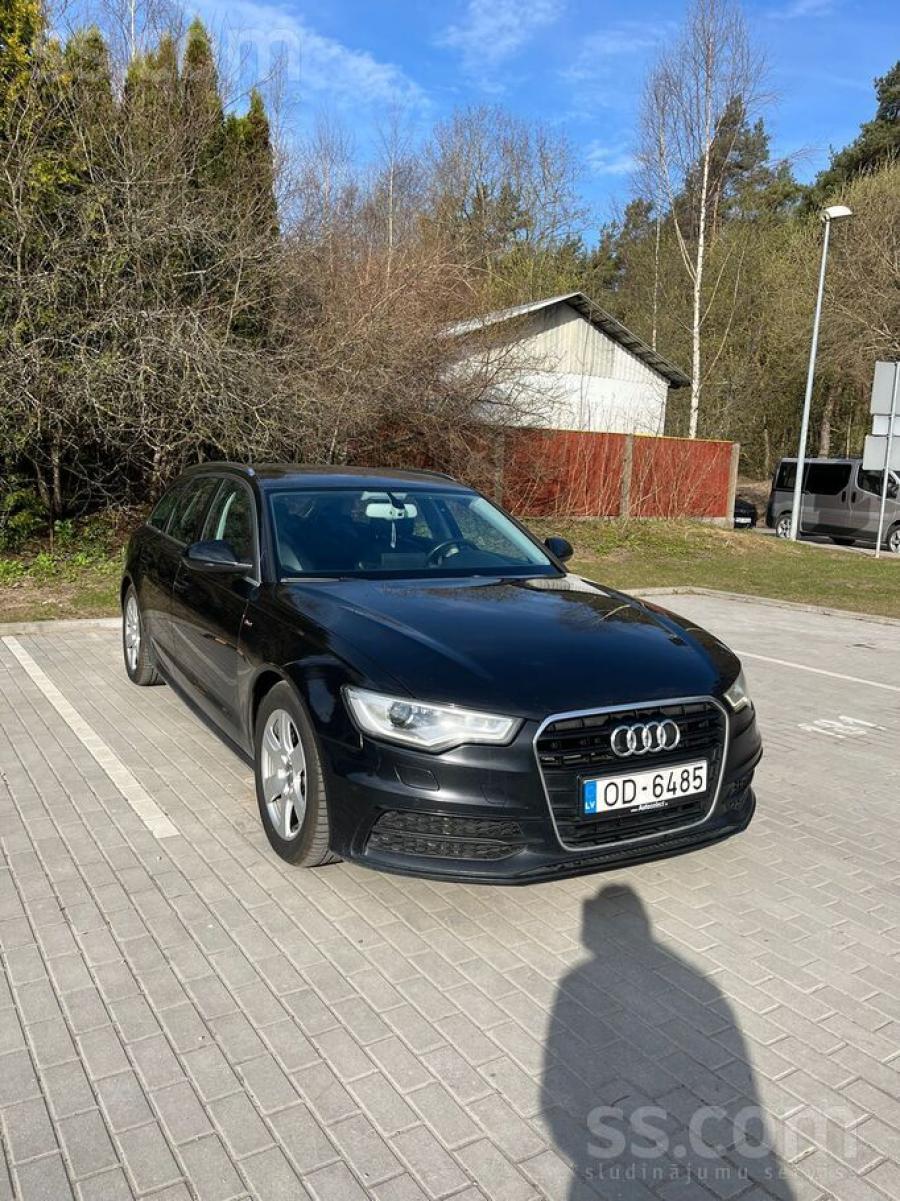 Black Audi A6 2014 in Riga, with an engine capacity of 3.00 L and mileage of 348 thousand km for 7190 €, photo 4 on AUTOMOTO.COM.LV