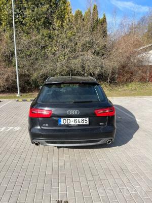 Black Audi A6 2014 in Riga, with an engine capacity of 3.00 L and mileage of 348 thousand km for 7190 €, photo 5 on AUTOMOTO.COM.LV