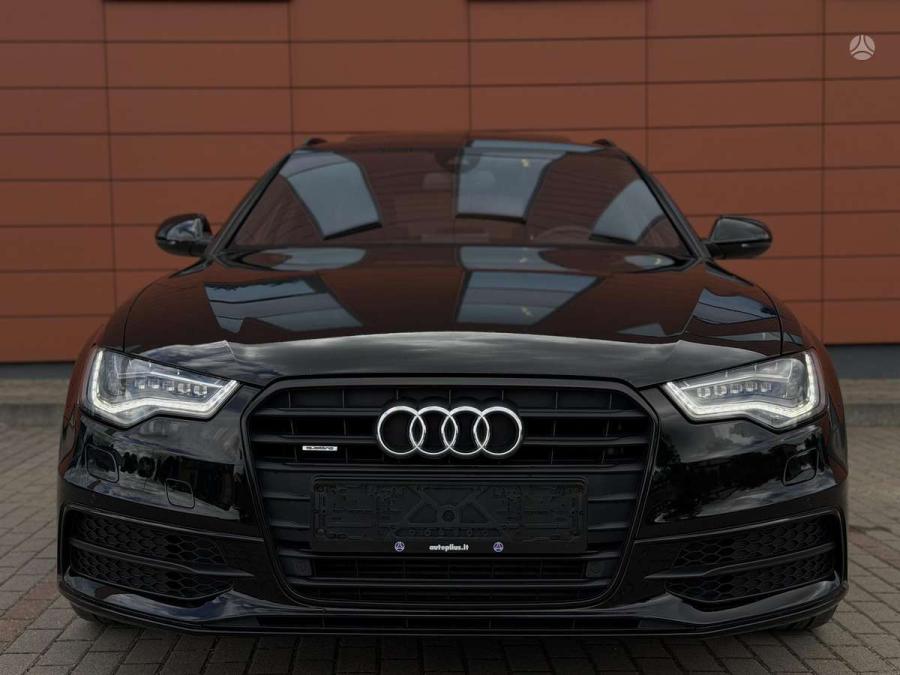 Black Audi A6 2014 in Utena, with an engine capacity of 2.97 L and mileage of 254 thousand km for 14750 €, photo 7 on AUTOMOTO.COM.LV