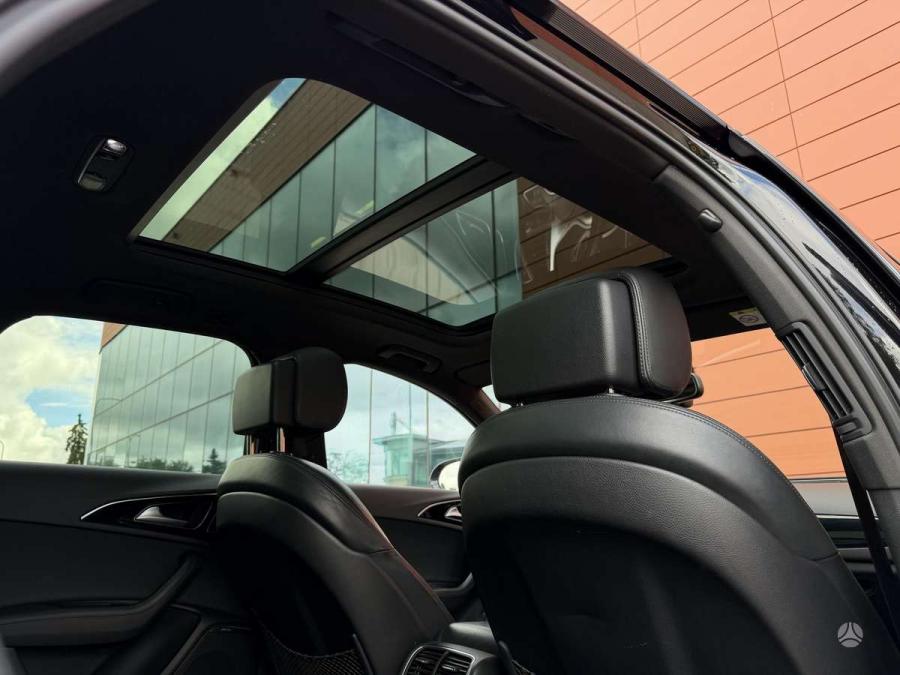 Black Audi A6 2014 in Utena, with an engine capacity of 2.97 L and mileage of 254 thousand km for 14750 €, photo 24 on AUTOMOTO.COM.LV