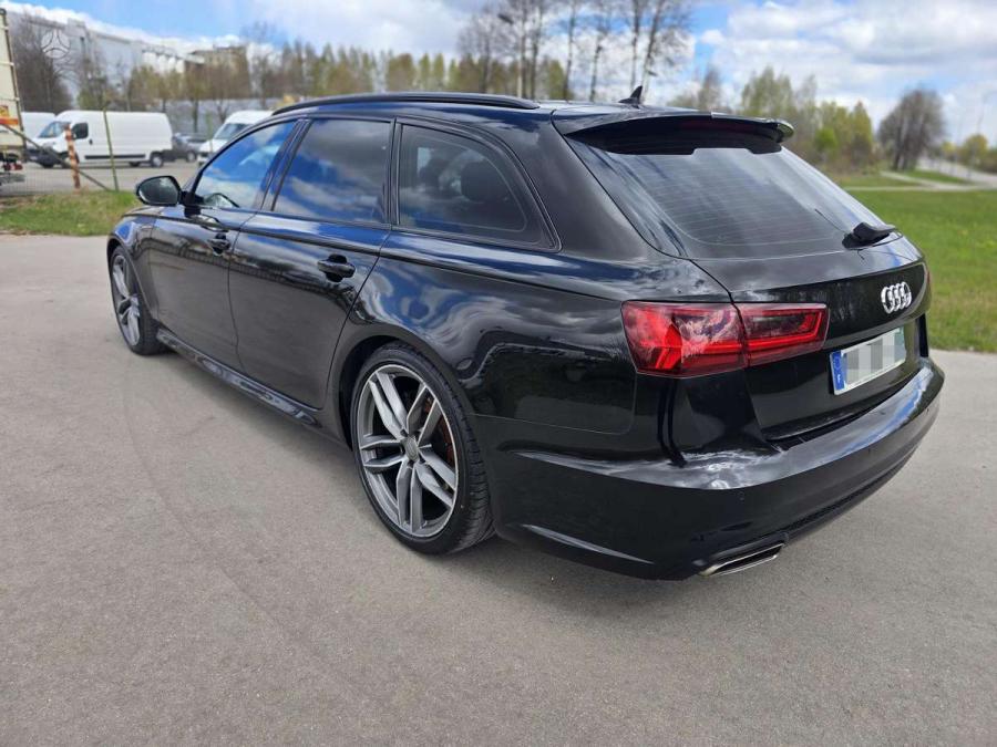 Black Audi A6 2014 in Taurage, with an engine capacity of 2.97 L and mileage of 237 thousand km for 16800 €, photo 4 on AUTOMOTO.COM.LV