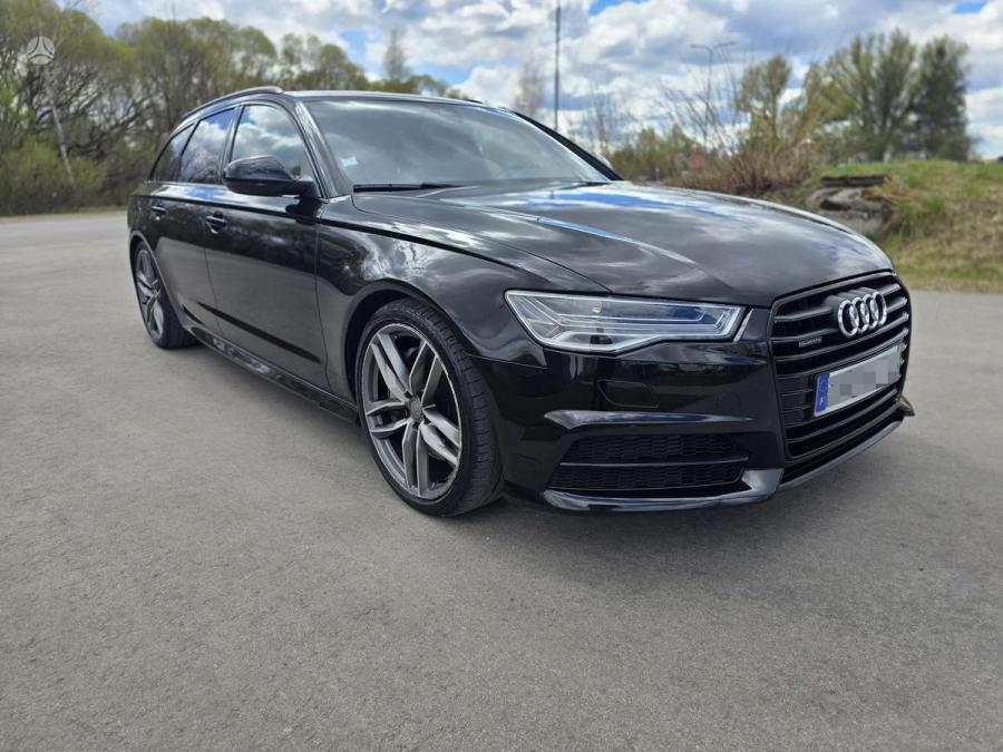 Black Audi A6 2014 in Taurage, with an engine capacity of 2.97 L and mileage of 237 thousand km for 16800 €, photo 8 on AUTOMOTO.COM.LV