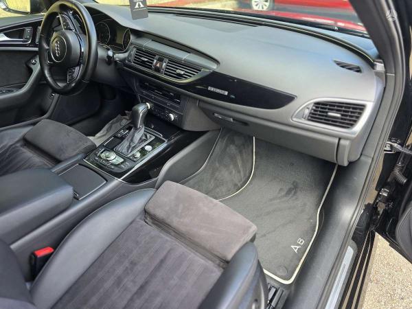 Black Audi A6 2014 in Taurage, with an engine capacity of 2.97 L and mileage of 237 thousand km for 16800 €, photo 8 on AUTOMOTO.COM.LV