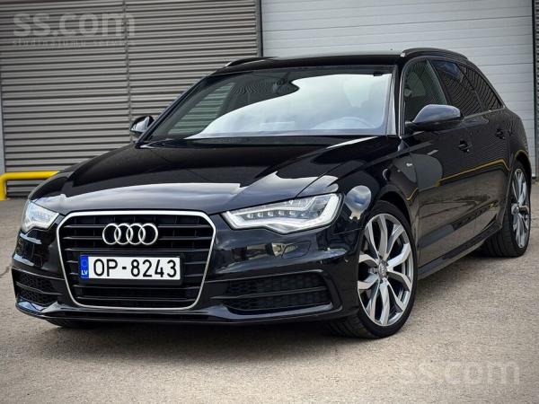 Melns Audi A6 2014 Rīga, ar dzinēja tilpumu 3.00 L un nobraukumu 296 tūkst. km par 12700 €, foto 1 vietnē AUTOMOTO.COM.LV