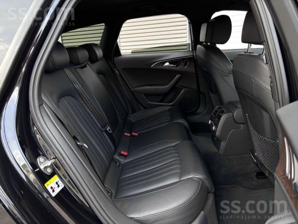 Black Audi A6 2014 in Riga, with an engine capacity of 3.00 L and mileage of 296 thousand km for 12400 €, photo 9 on AUTOMOTO.COM.LV