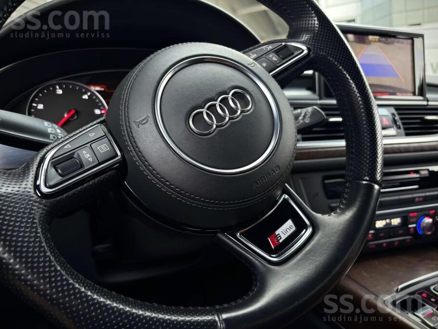 Черный Ауди А6 2014 в Рига, объемом двигателя 3.00 л и пробегом 296 тыс. км за 12700 €, фото 16 на AUTOMOTO.COM.LV