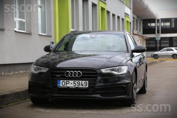 Melns Audi A6 2014 Rīga, ar dzinēja tilpumu 3.00 L un nobraukumu 255 tūkst. km par 12995 €, foto 1 vietnē AUTOMOTO.COM.LV