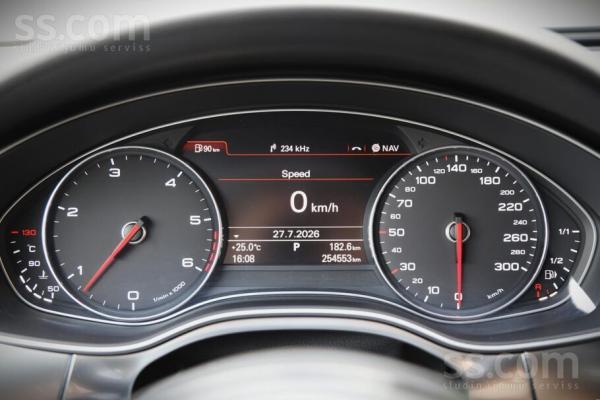 Melns Audi A6 2014 Rīga, ar dzinēja tilpumu 3.00 L un nobraukumu 255 tūkst. km par 12995 €, foto 7 vietnē AUTOMOTO.COM.LV