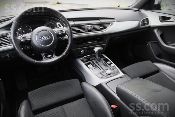 Melns Audi A6 2014 Rīga, ar dzinēja tilpumu 3.00 L un nobraukumu 255 tūkst. km par 12995 €, foto 8 vietnē AUTOMOTO.COM.LV
