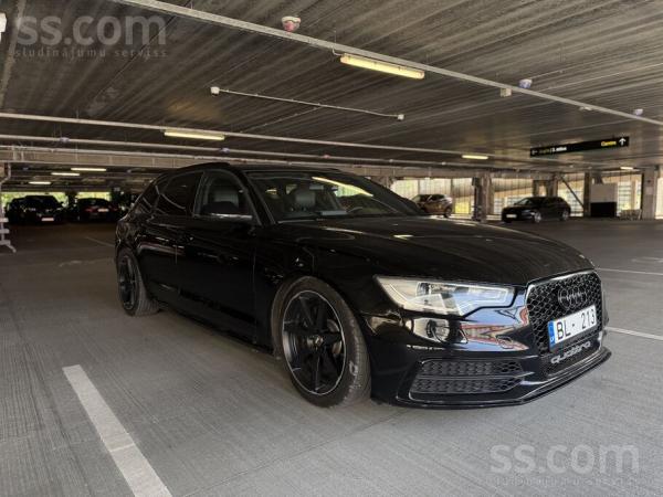 Melns Audi A6 2014 Rīga, ar dzinēja tilpumu 3.00 L un nobraukumu 314 tūkst. km par 15999 €, foto 3 vietnē AUTOMOTO.COM.LV