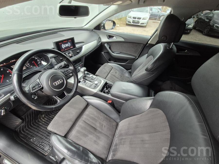Melns Audi A6 2014 Rīga, ar dzinēja tilpumu 3.00 L un nobraukumu 266 tūkst. km par 9800 €, foto 8 vietnē AUTOMOTO.COM.LV