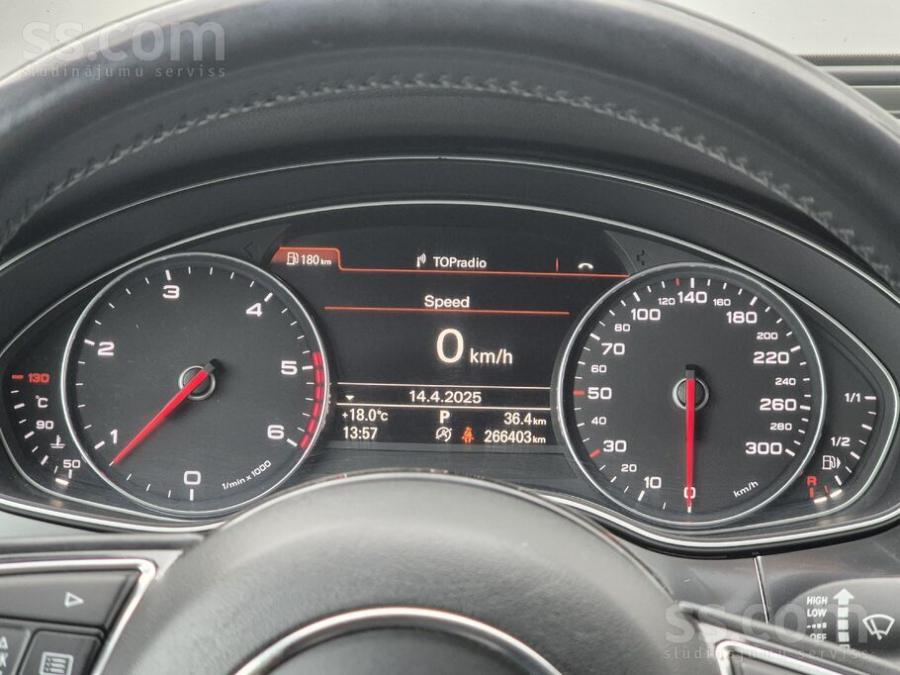 Melns Audi A6 2014 Rīga, ar dzinēja tilpumu 3.00 L un nobraukumu 266 tūkst. km par 9800 €, foto 11 vietnē AUTOMOTO.COM.LV