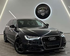 Melns Audi A6 2014 Marijampole, ar dzinēja tilpumu 2.97 L un nobraukumu 264 tūkst. km par 11650 €, foto  vietnē AUTOMOTO.COM.LV